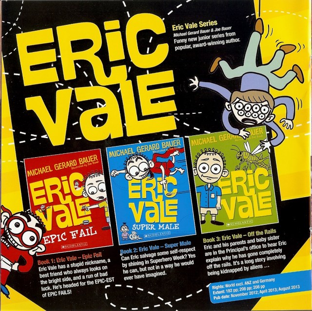 eric vale series | Michael Gerard Bauer Author